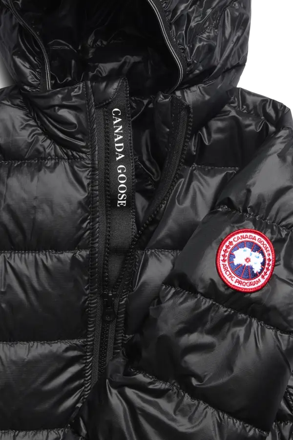 Canada Goose Youth Crofton Hooded Down Jacket - Black