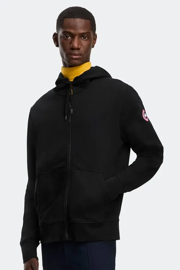 Canada Goose Huron Full Zip Hoodie - Black
