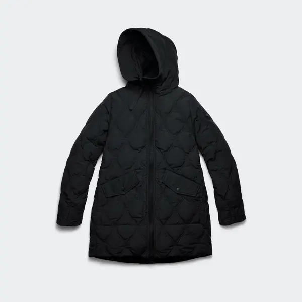 Canada Goose Alessia Quilted Parka With Snorkel Hood - Black