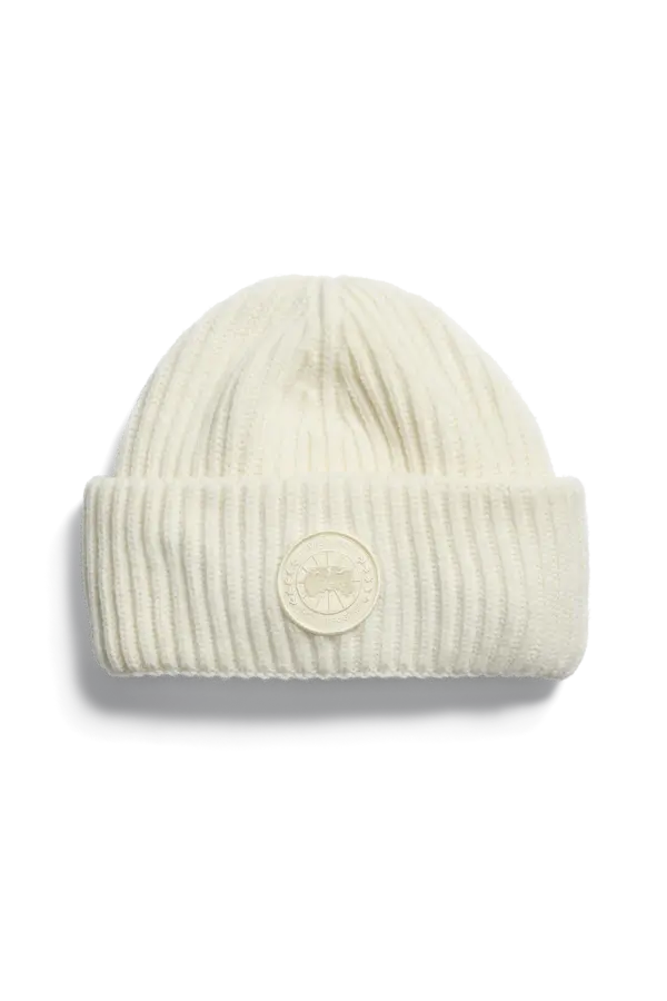 Canada Goose Cashmere Blend Double Fold Toque - Bone