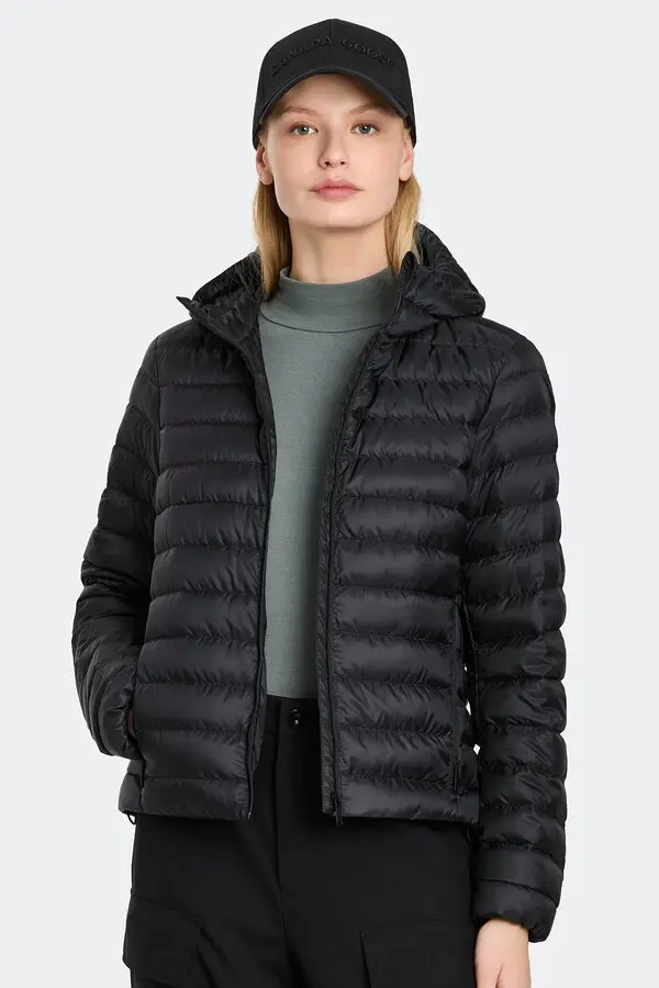 Canada Goose Aethera Hooded Down Jacket - Black