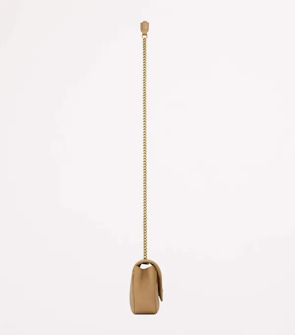 Saint Laurent Mini Loulou Shoulder Bag - Brown