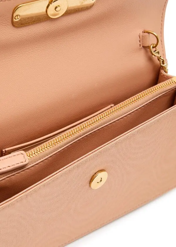 Valentino Garavani Vlogo Moiré Wallet-on-chain