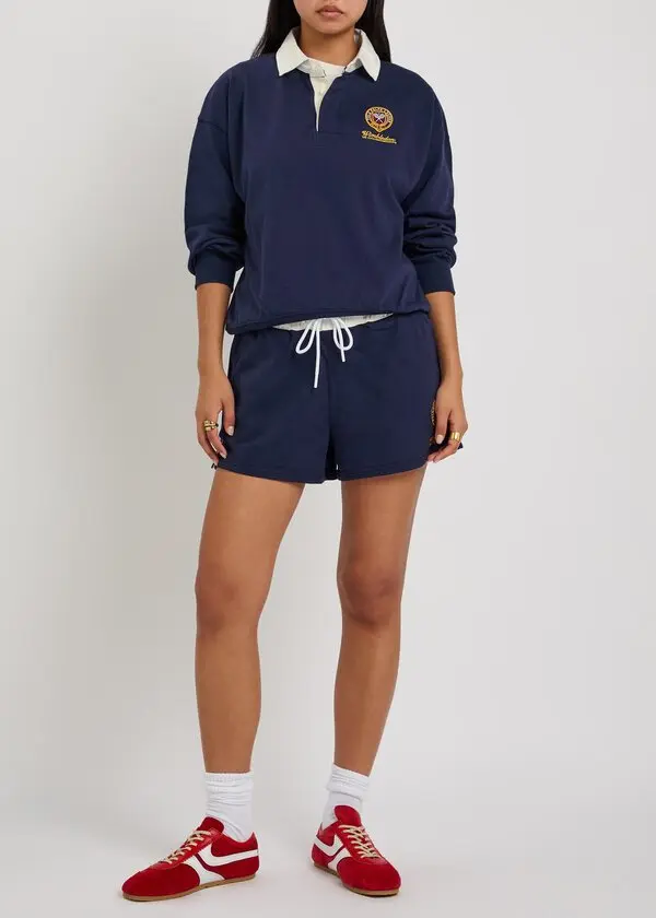 Polo Ralph Lauren Embroidered Cotton Shorts