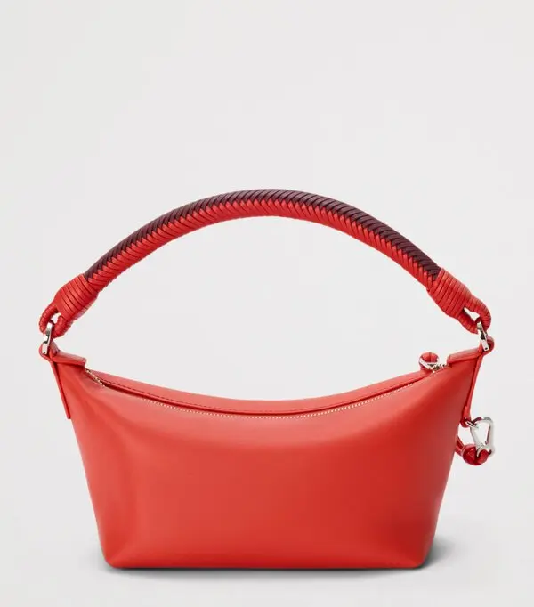 Loewe Cala Top-handle Bag In Lambskin - Orange
