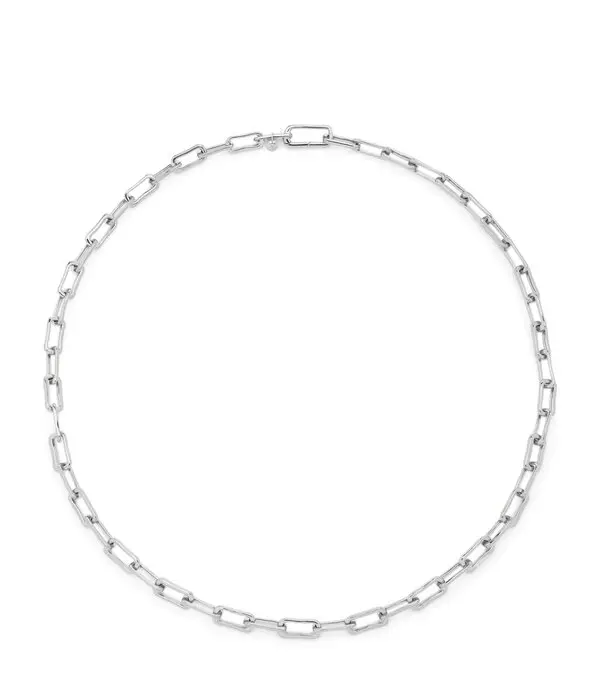 Monica Vinader Sterling Mini Chain Necklace - Silver