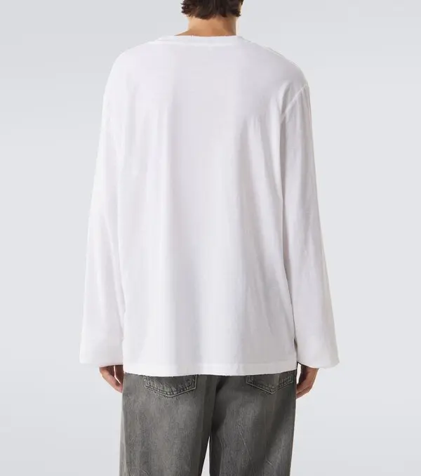 Acne Studios Logo Cotton-blend Jersey T-shirt