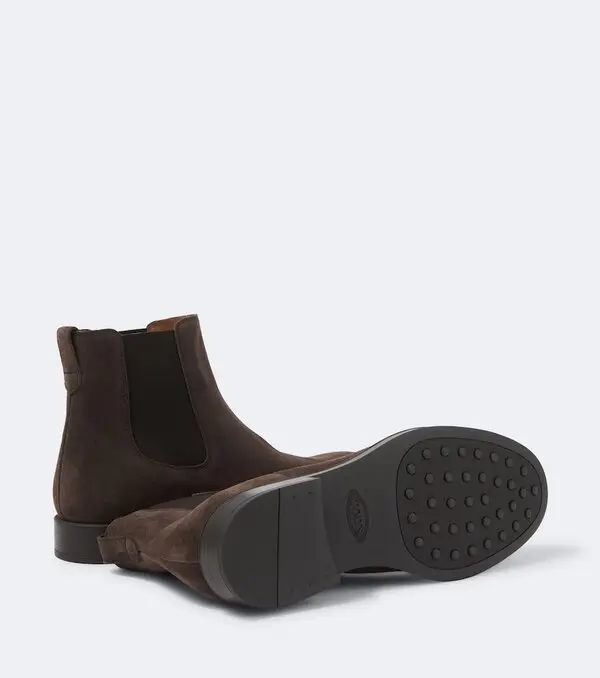 TOD'S Suede Chelsea Boots