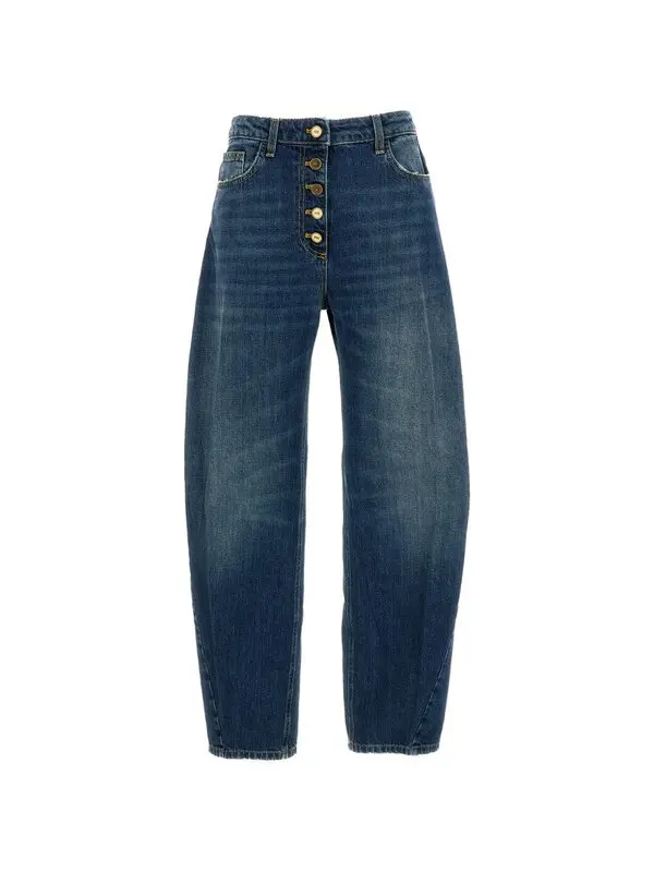 Elisabetta Franchi Denim Cotton Jeans - Blue