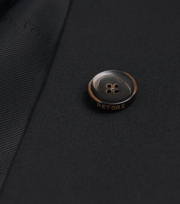 RETORI Virgin Wool Hourglass Blazer