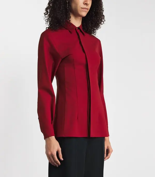 RETORI Virgin Wool Fitted Shirt