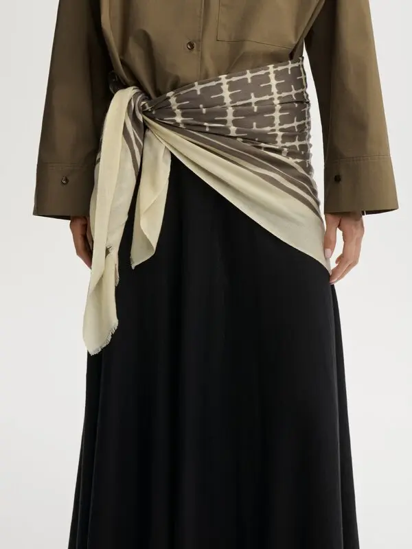 BY MALENE BIRGER Cornelis Wool Scarf - French Vanilla