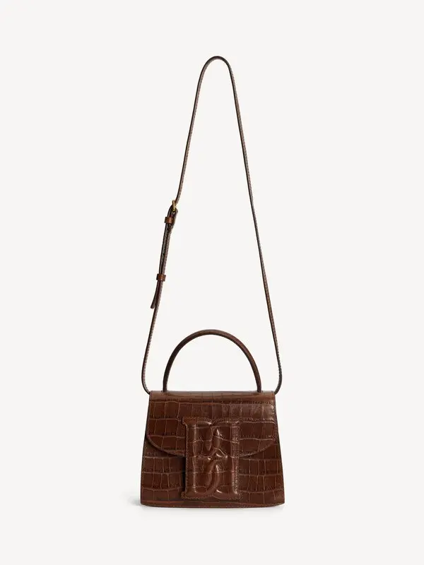 BY MALENE BIRGER Ramil Leather Shoulder Bag - Bison