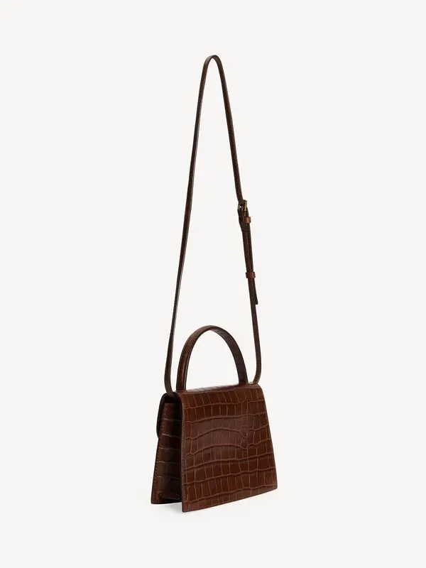 BY MALENE BIRGER Ramil Leather Shoulder Bag - Bison