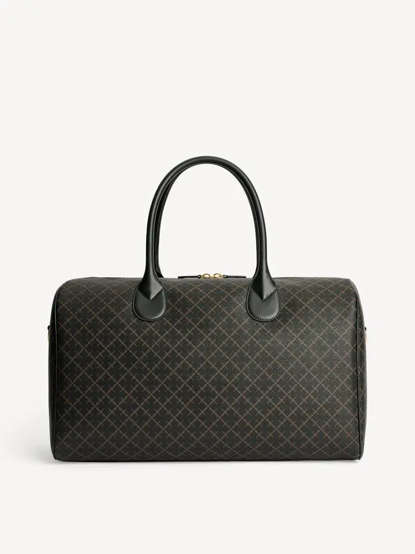 BY MALENE BIRGER Lullu Large Weekend Bag - Dark Chokolate