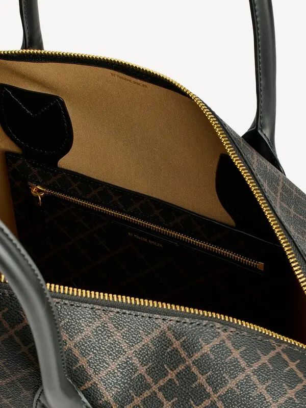 BY MALENE BIRGER Lullu Large Weekend Bag - Dark Chokolate