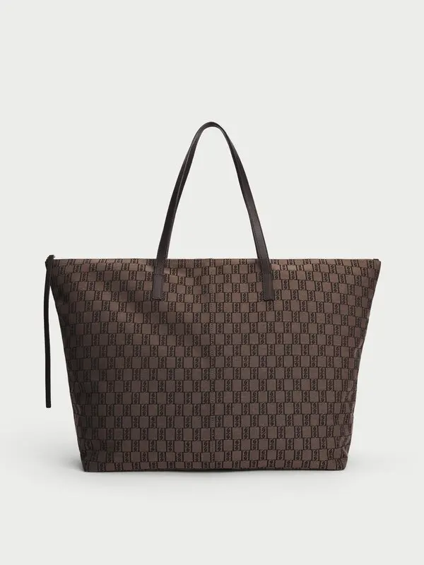 BY MALENE BIRGER Carvon Monogram Tote Bag