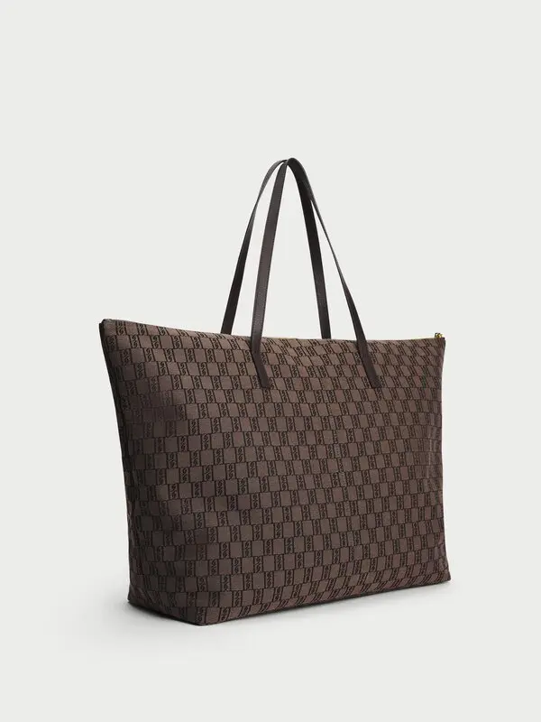 BY MALENE BIRGER Carvon Monogram Tote Bag