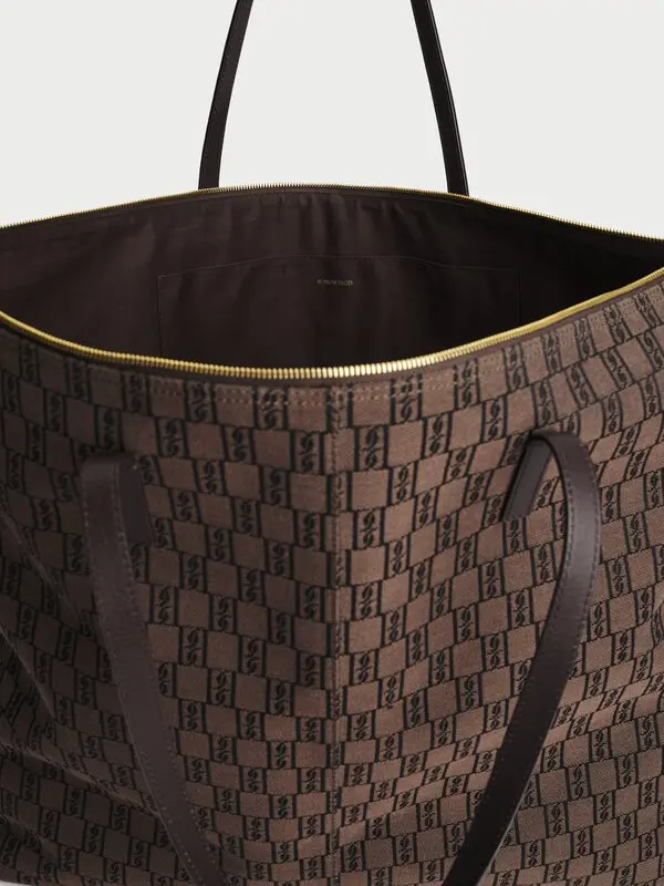 BY MALENE BIRGER Carvon Monogram Tote Bag