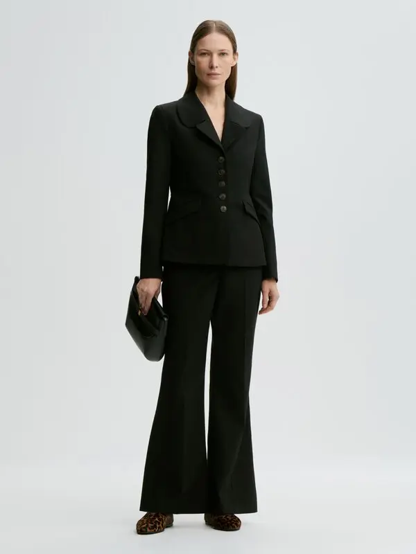 BY MALENE BIRGER Adrienna Double-breasted Blazer - Black
