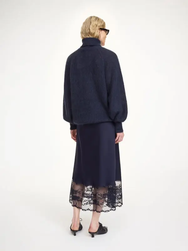 BY MALENE BIRGER Blake Maxi Skirt With Lace Trim