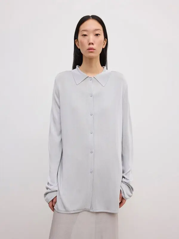 HOUSE OF DAGMAR Fluid Knit Shirt