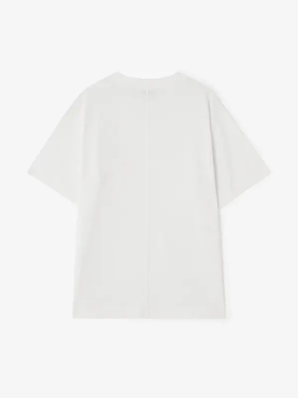 HOUSE OF DAGMAR Organic Cotton Relaxed Fit T-shirt - White