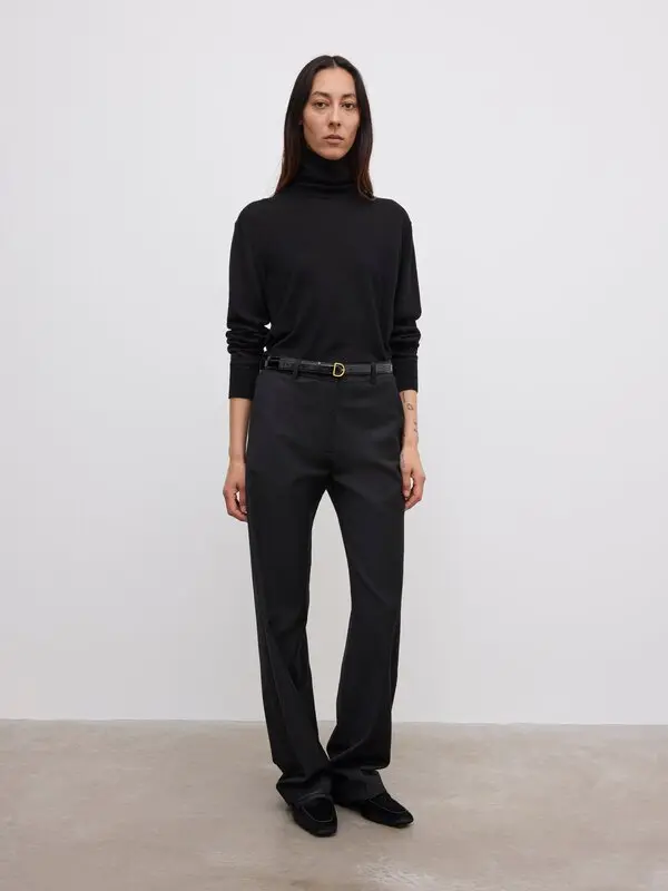 HOUSE OF DAGMAR Classic Wool Suit Trousers