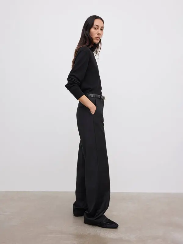 HOUSE OF DAGMAR Classic Wool Suit Trousers