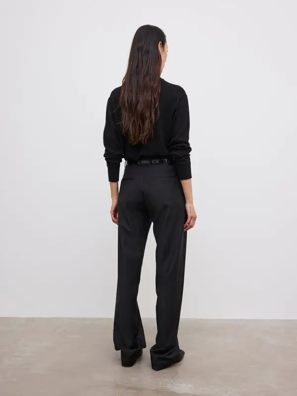 HOUSE OF DAGMAR Classic Wool Suit Trousers