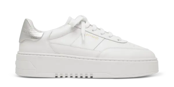 Axel Arigato Orbit Vintage Platform Sneakers - White,silver