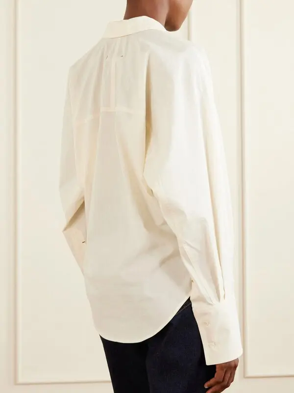 Ossou Ridge Cotton Shirt - Neutrals
