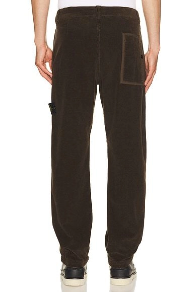 Stone Island Straight Leg Corduroy Trousers