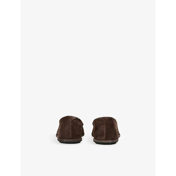Officine Creative Fontayne 011 Suede Ballet Flats - Mid Brown