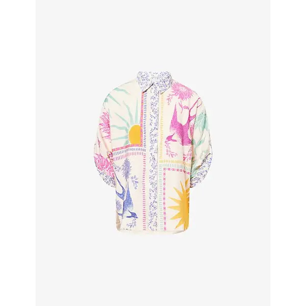 Agua Bendita Relaxed-fit Printed Shirt - Multi