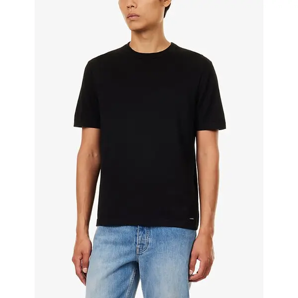 Simkhai Duke Silk-blend Knit T-shirt