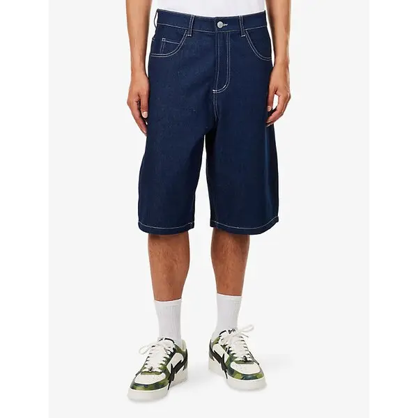 New Era La Dodgers Mlb Relaxed Denim Jorts