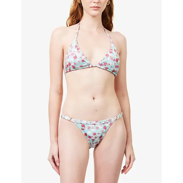 GRACEJACOB Pia Petal Bikini Bottom
