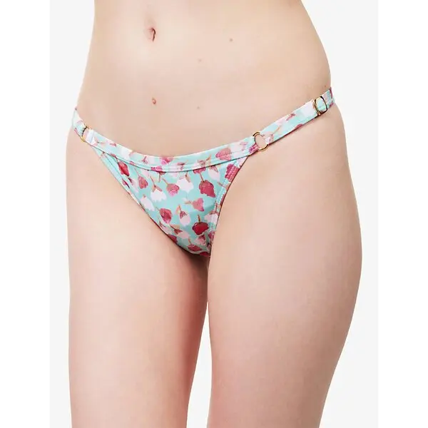 GRACEJACOB Pia Petal Bikini Bottom