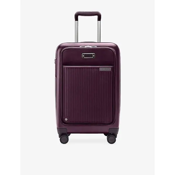 Briggs & Riley Sympatico Expandable Spinner Carry-on Suitcase - Plum