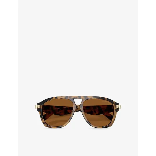 Michael Kors Grenada Pilot Sunglasses - Brown