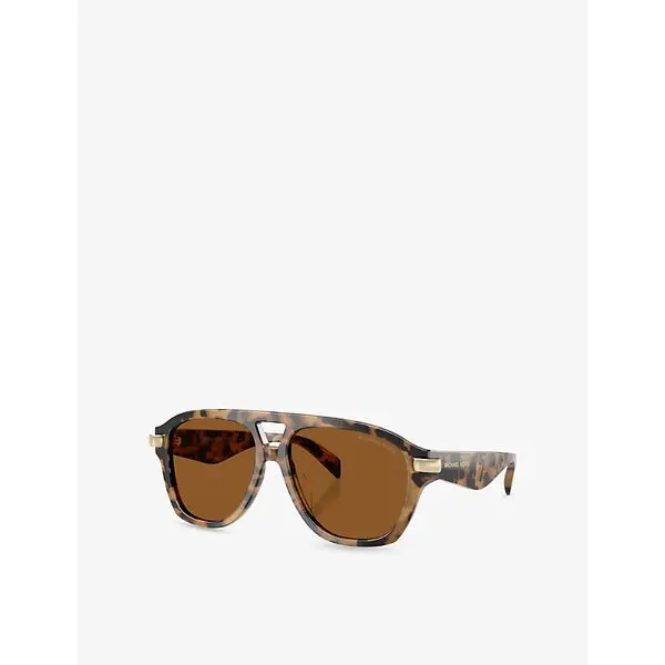 Michael Kors Grenada Pilot Sunglasses - Brown