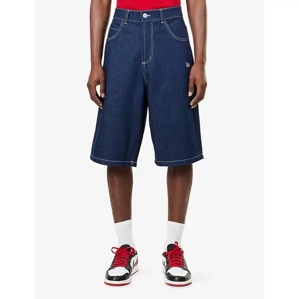 New Era New York Yankees Relaxed Denim Shorts