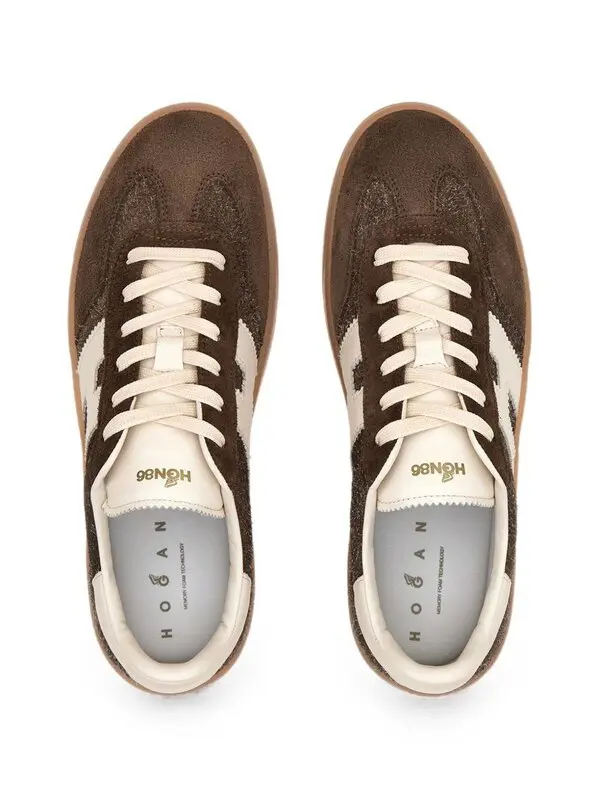 Hogan Cool Leather Sneakers - Brown