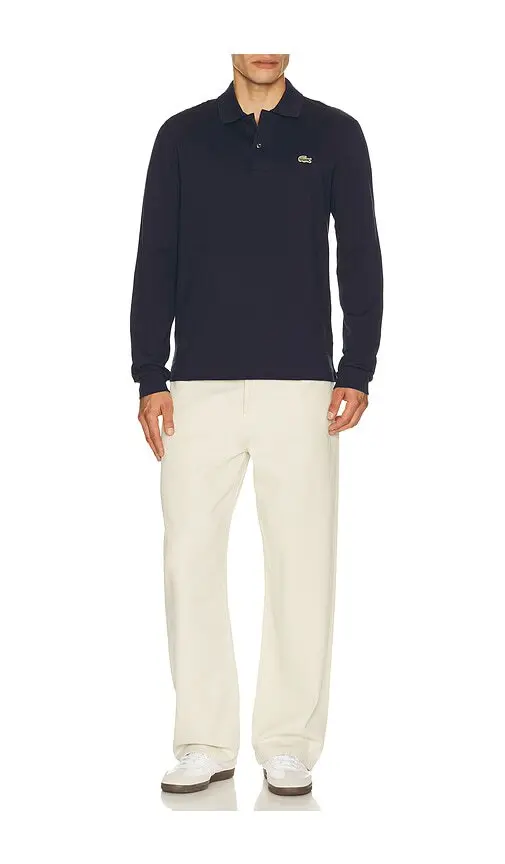 Lacoste Classic Fit Long Sleeve Polo In . Also