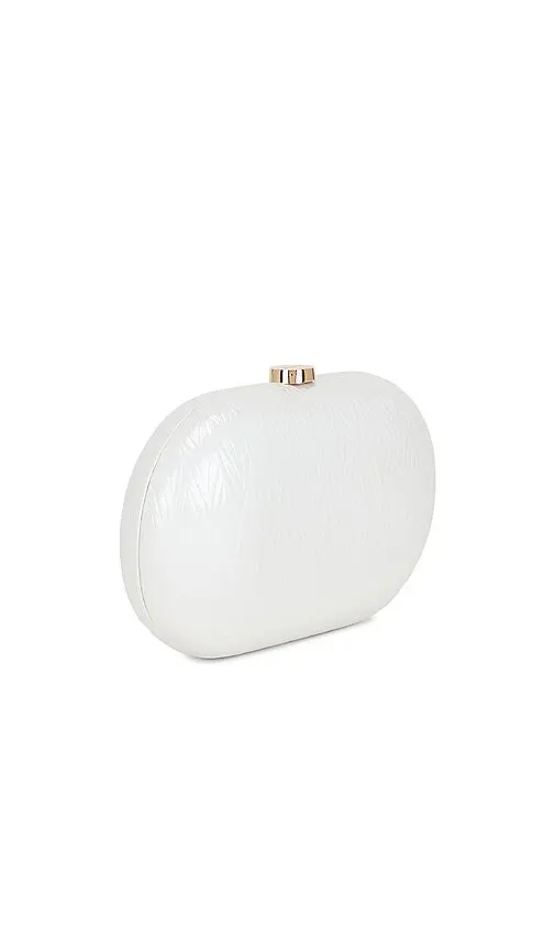 OLGA BERG Izza Oval Clutch