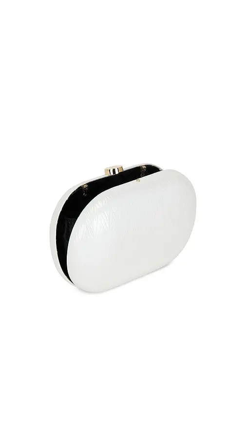 OLGA BERG Izza Oval Clutch