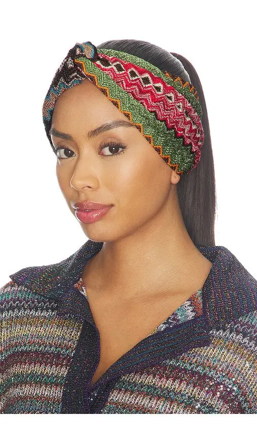 Missoni Knitted Headband - Multi