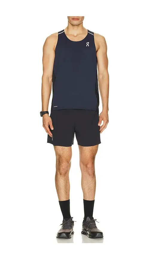 On Performance Shorts With Tonal Logo Detail
