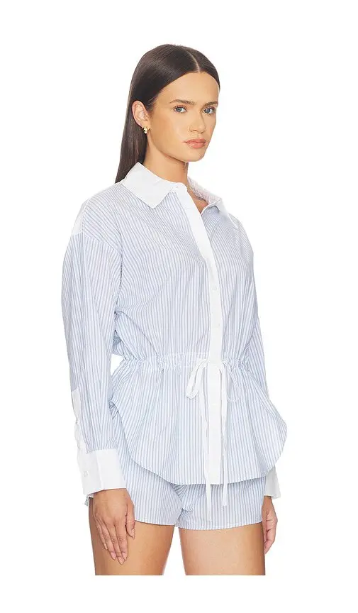 MAUDE CLUB Noa Top - Blue